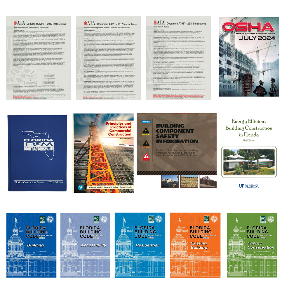 Florida General Contractor – Exam Books