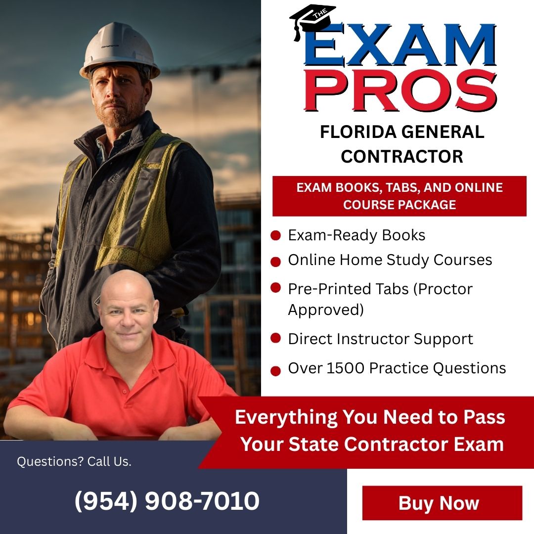Florida General Contractor – Exam Books